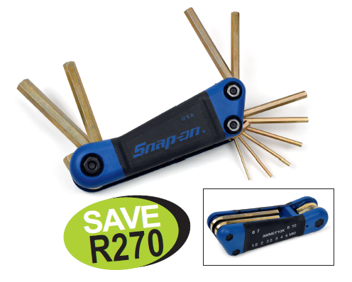 Snap-on Africa Online Store. Snap-on XXMAY214 Folding Hex Allen Key Set ...