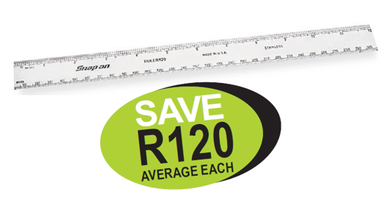 Snap-on Africa Online Store. Buy Stainless Steel Ruler (300mm) with ...